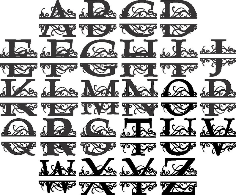 Omega Monogram With Name Wooden Monogram Wood Wall Decor | Etsy