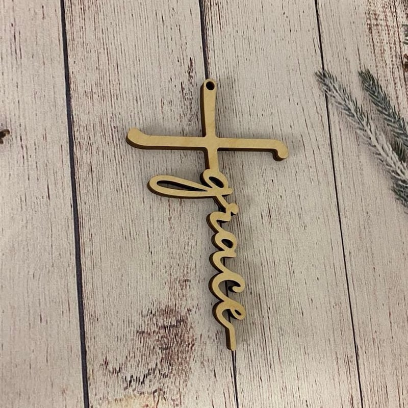 Cross Ornament - Etsy