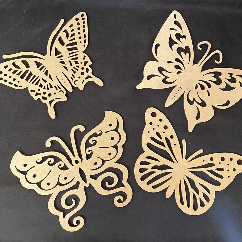 Wooden Butterflies - Etsy