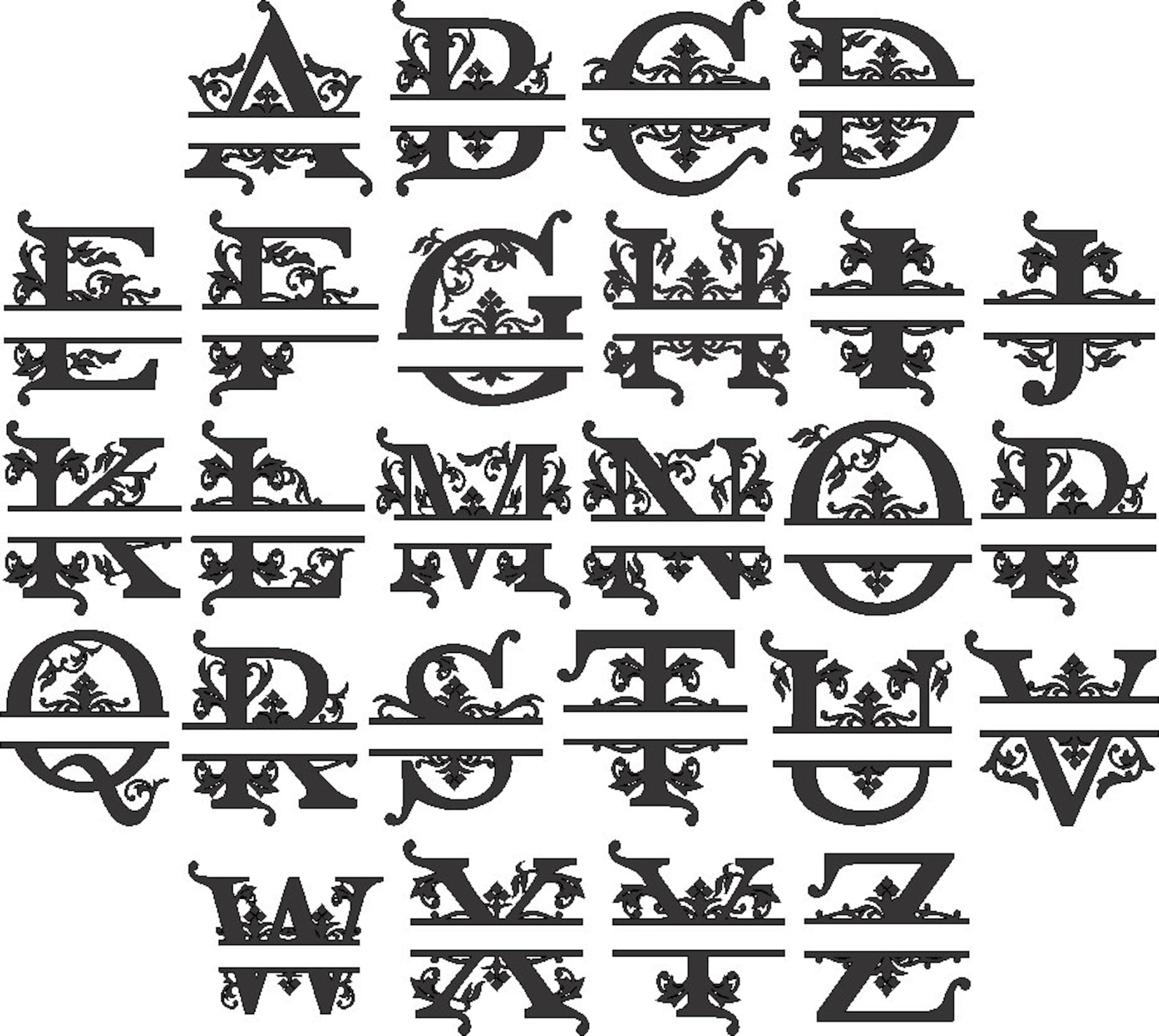 Regal Monogram With Name, Wooden Monogram, Wood Wall Decor ...