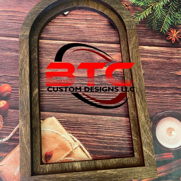 Arched Picture Frame - Etsy