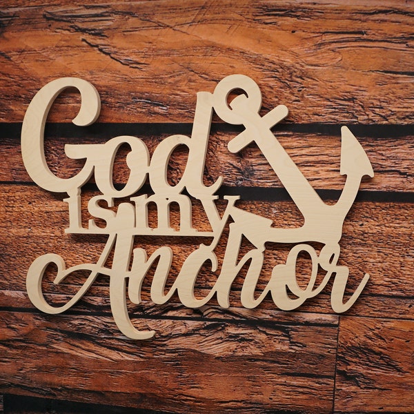 Anchor Bible Verse - Etsy