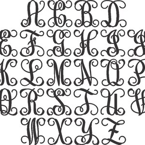 Single Letter Vine Monogram, Wooden Letter Monogram, Door Decor, Wooden ...