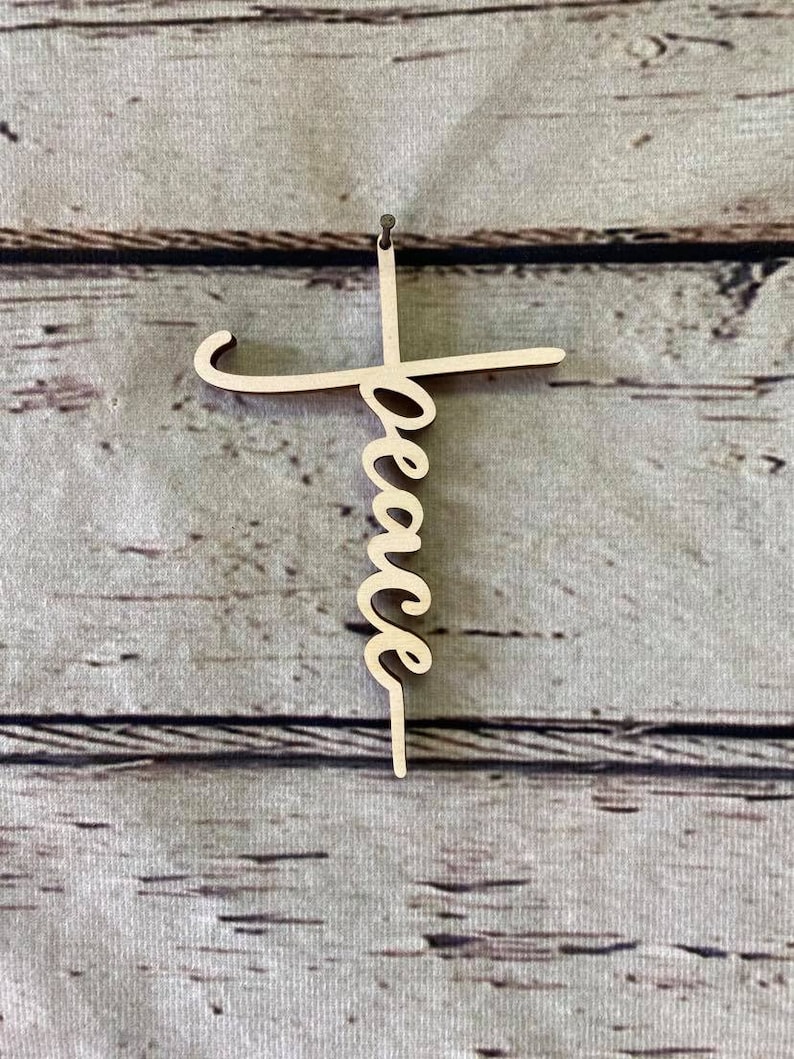 Cross Ornament, Religious Ornament, Biblical Ornament, Christian ...