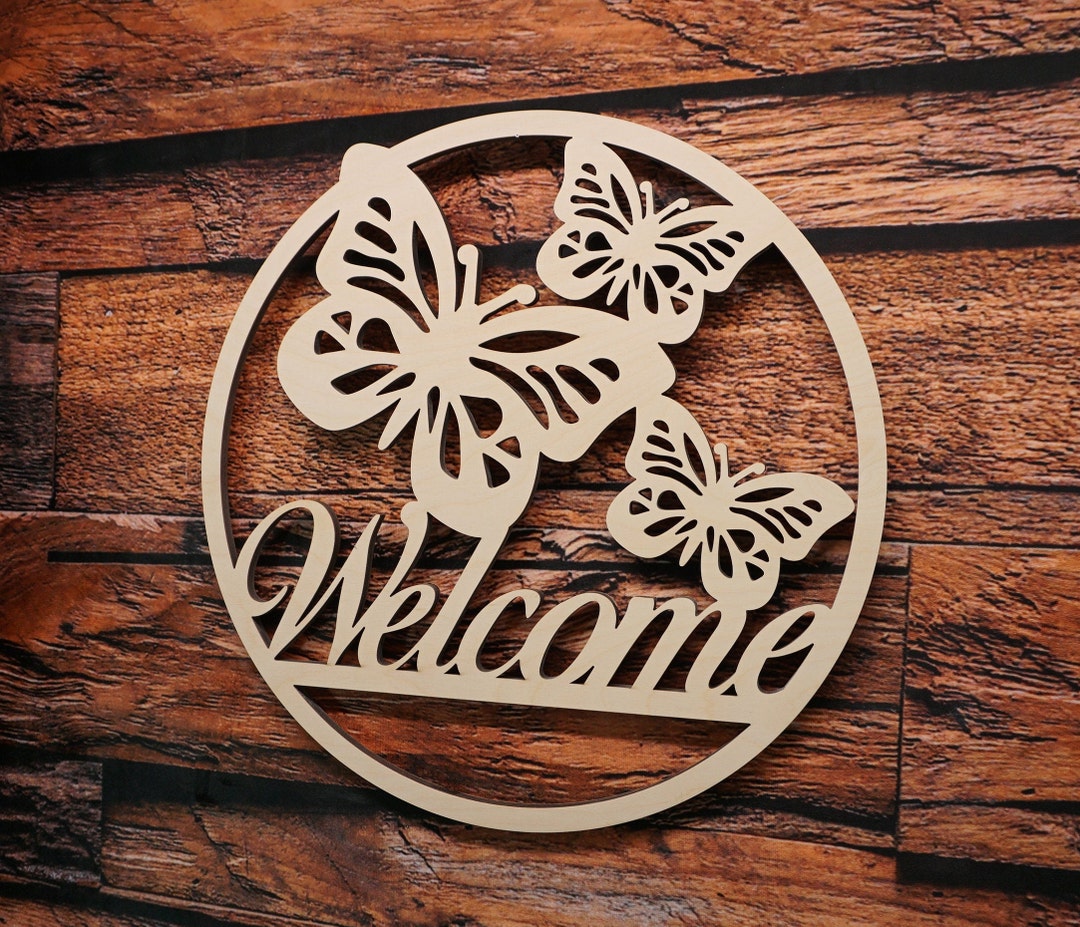Butterfly Welcome - Etsy
