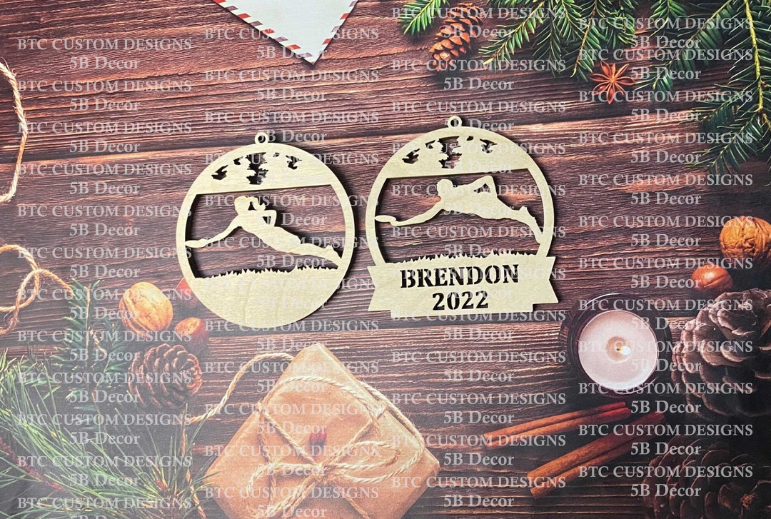 Frisbee Ornament, Man Frisbee Ornament, Woman Frisbee Ornament, Frisbee ...