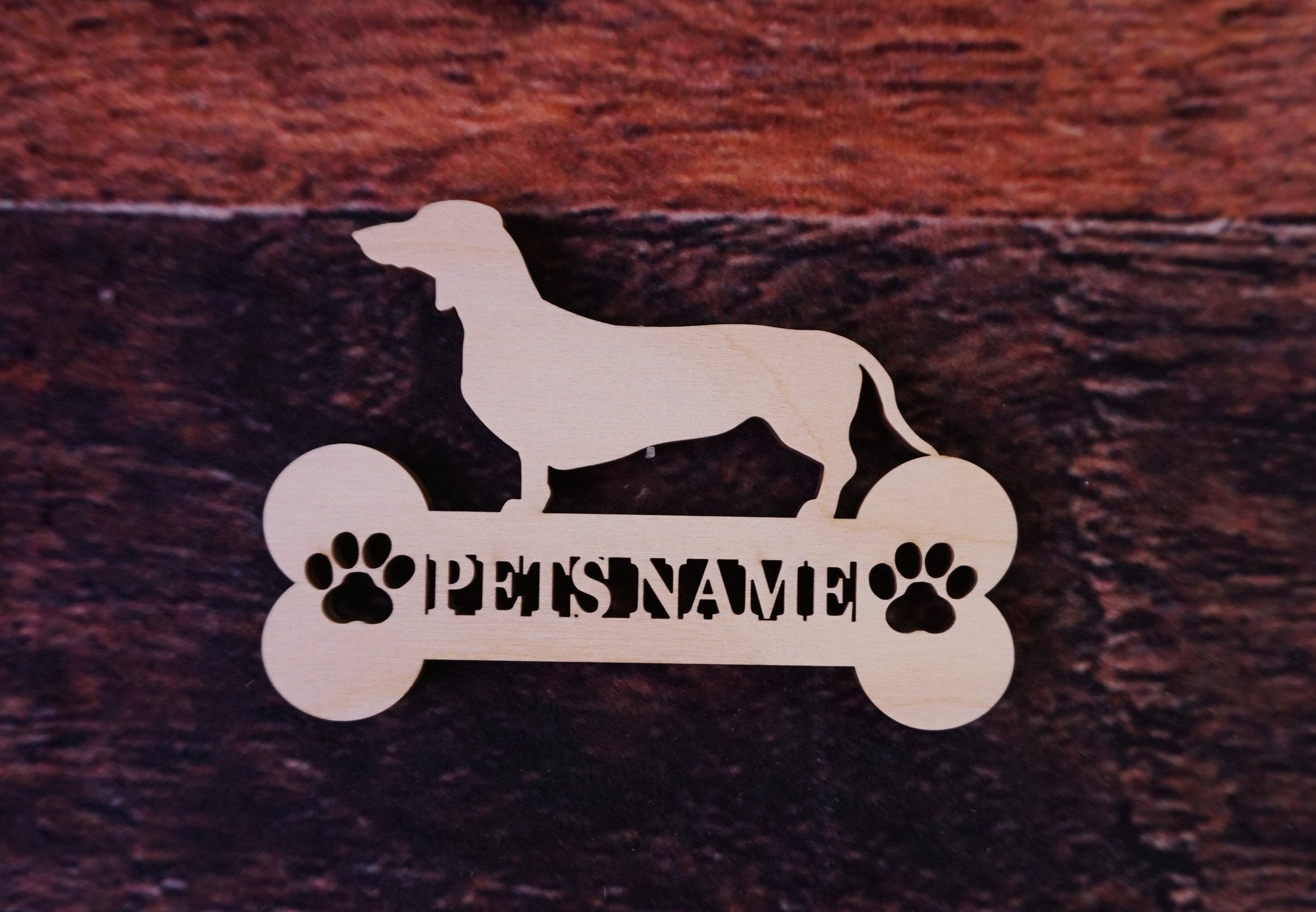 Personalized Dog Sign, Custom Dog Sign, Dog Monogram, Dog Sign, Dog ...