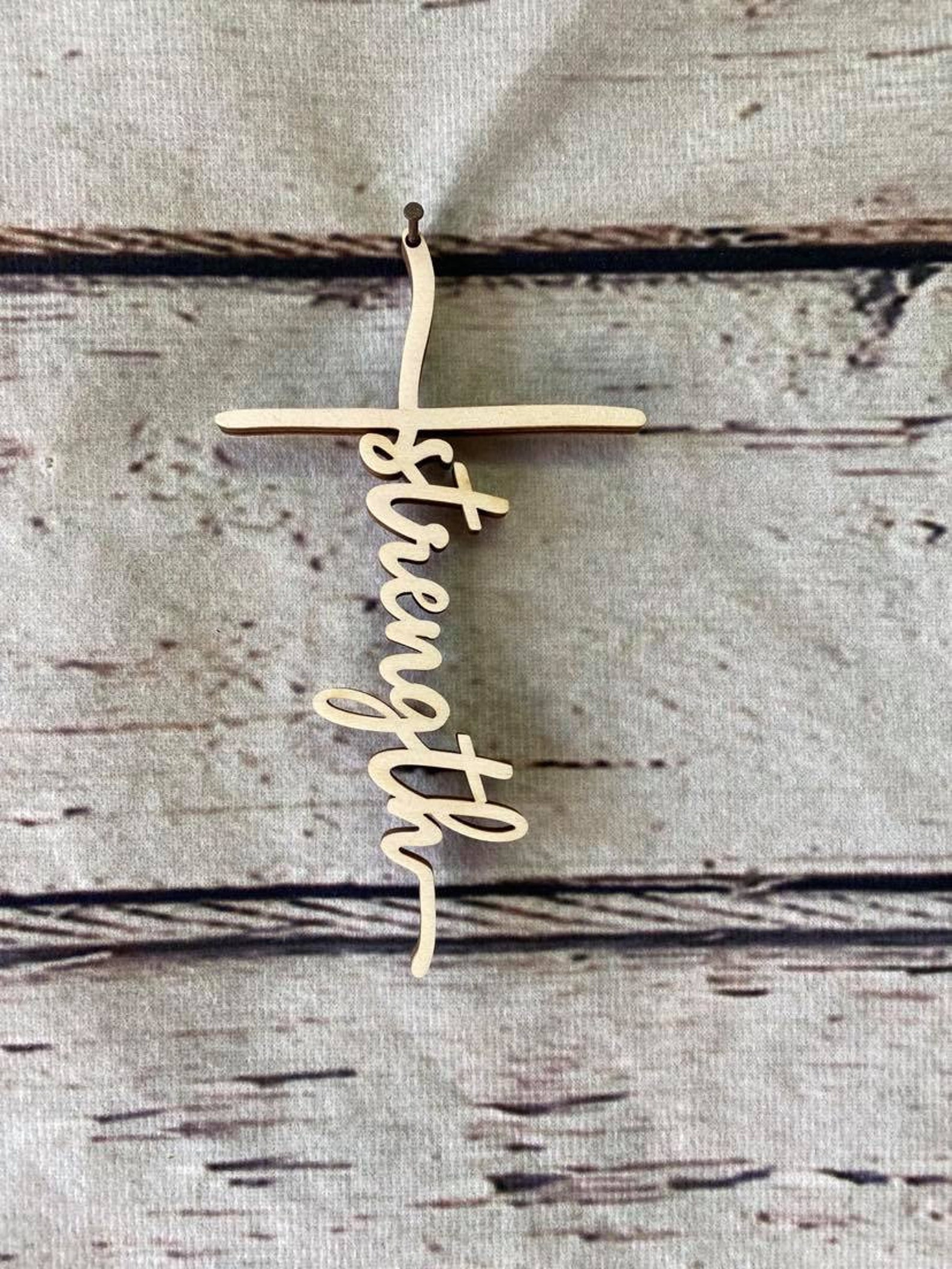 Cross Ornament, Hope Cross Ornament, Hope, Religious Ornament, Biblical ...