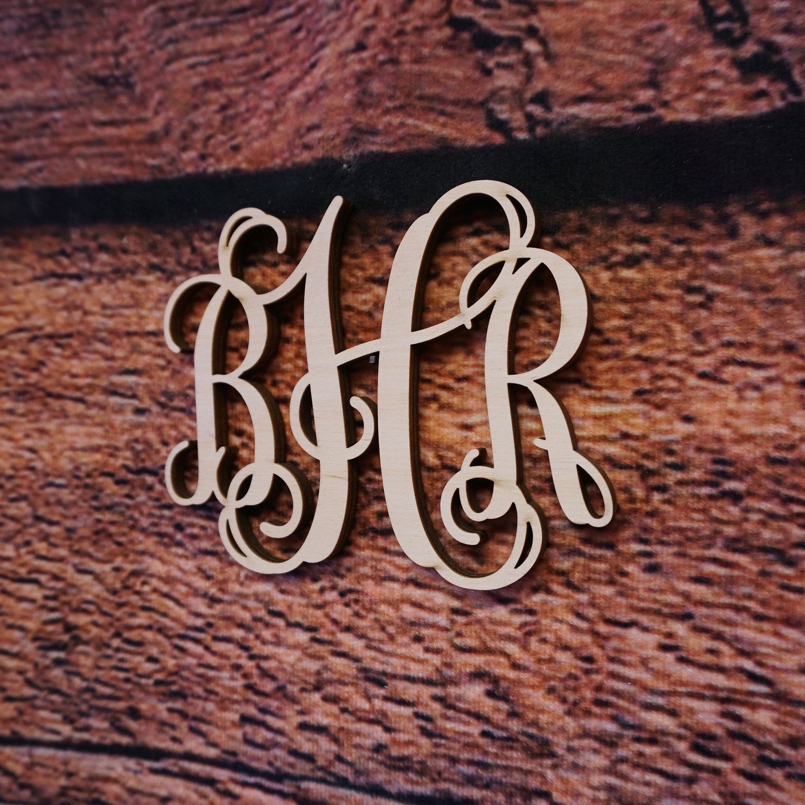 3-letter Monogram Car Monogram Rearview Mirror Monogram - Etsy