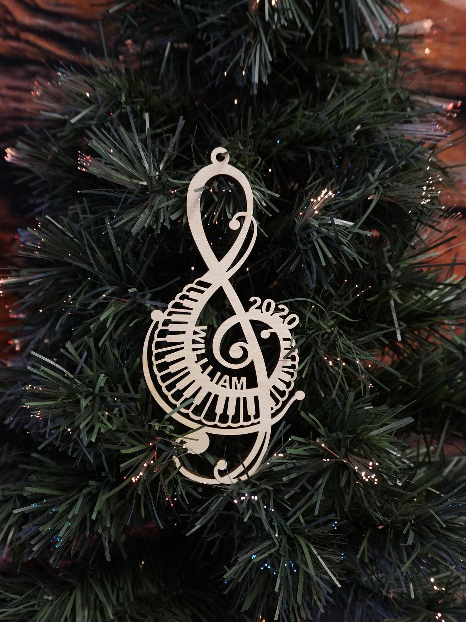 Musical Ornament Music Note Ornament Music Lover Ornament - Etsy