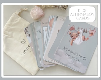 Positive Affirmation Cards for Kids, Mindful Meditation for Children ...