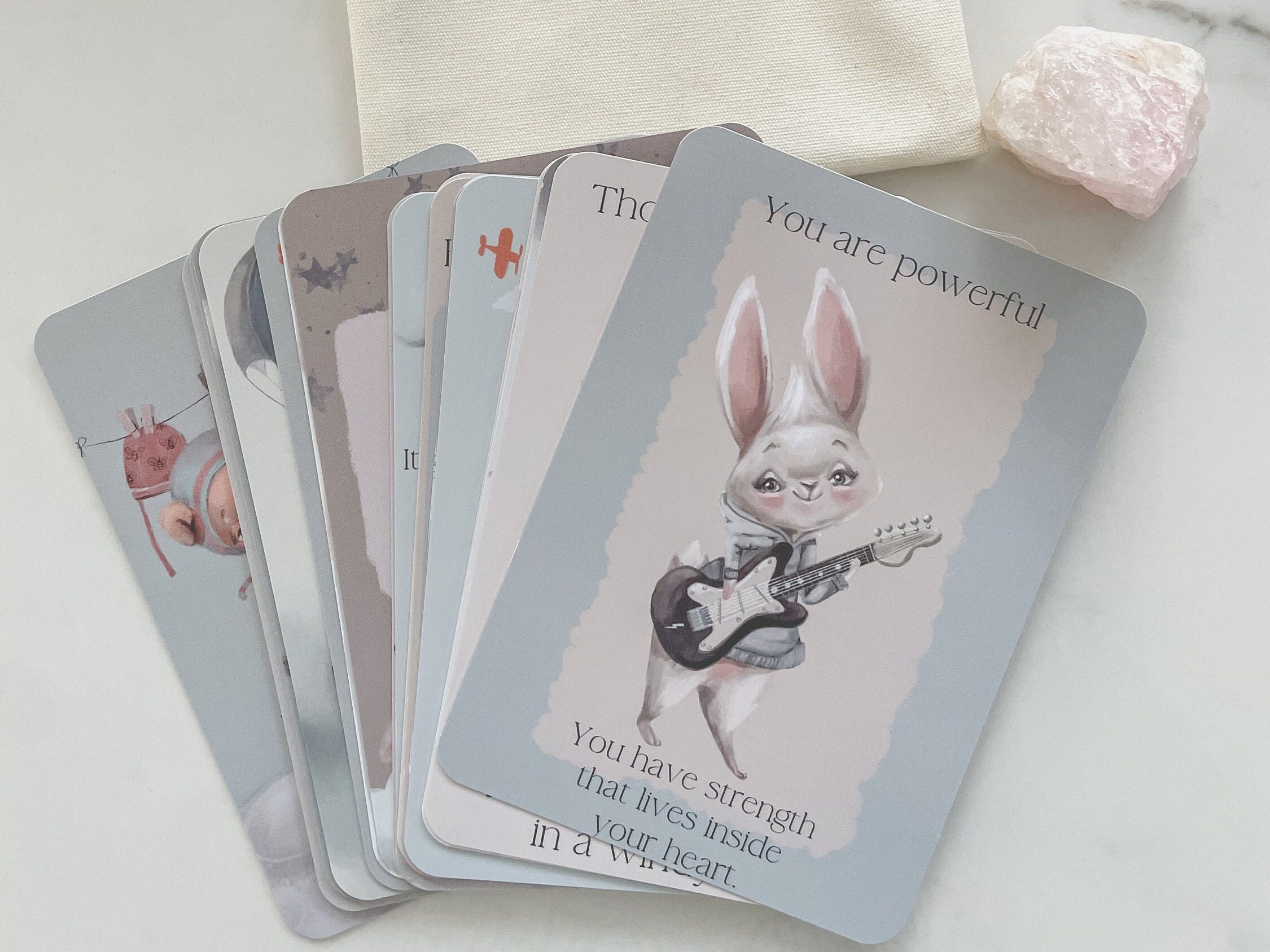 Positive Affirmation Cards for Kids, Mindful Meditation for Children ...