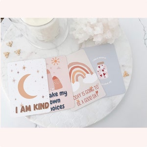 Positive Affirmation Cards for Kids, Mindful Meditation for Children ...