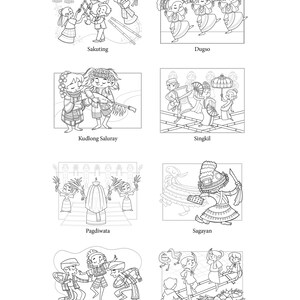 Sayaw: Dances From the Philippines Coloring Book - Etsy