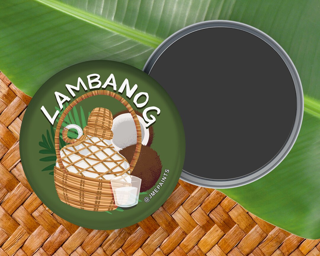 Lambanog Magnets Filipino Food Pagkaing Pinoy - Etsy