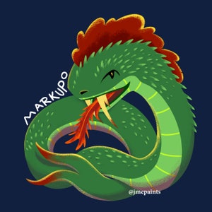 Dragons of Philippine Mythology Sticker Bakunawa Arimaonga Minokawa ...