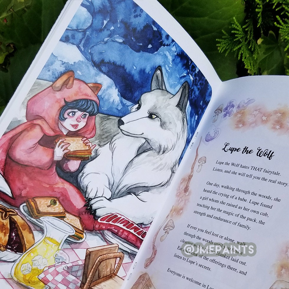 Magical Witches and Animal Companion Pet Collected Book - Etsy