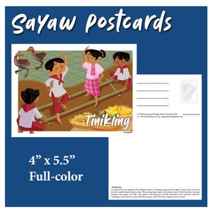 Sayaw Postcard Set Dances From the Philippines - Etsy