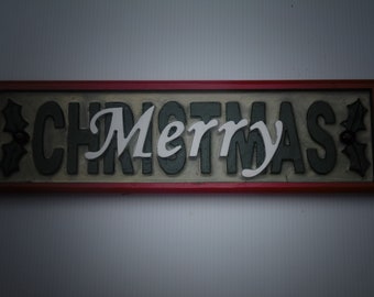 Stacked Text Sign - Etsy