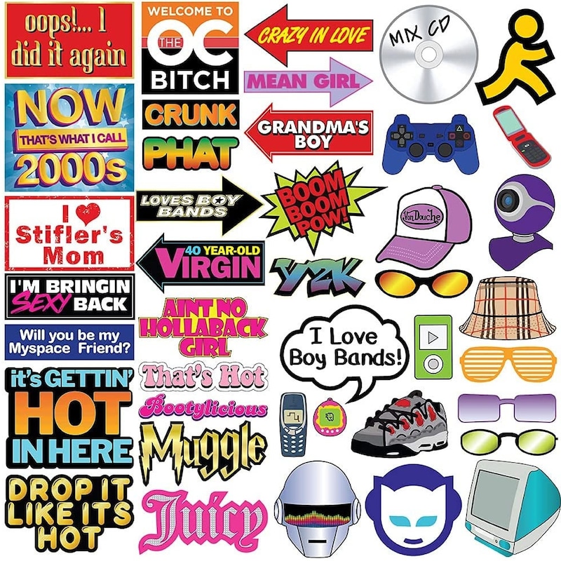2000s Party Decorations - Etsy