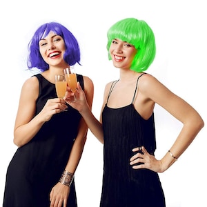 6 Pack Party Wigs - Bachelorette Party Favors, Supplies, and ...