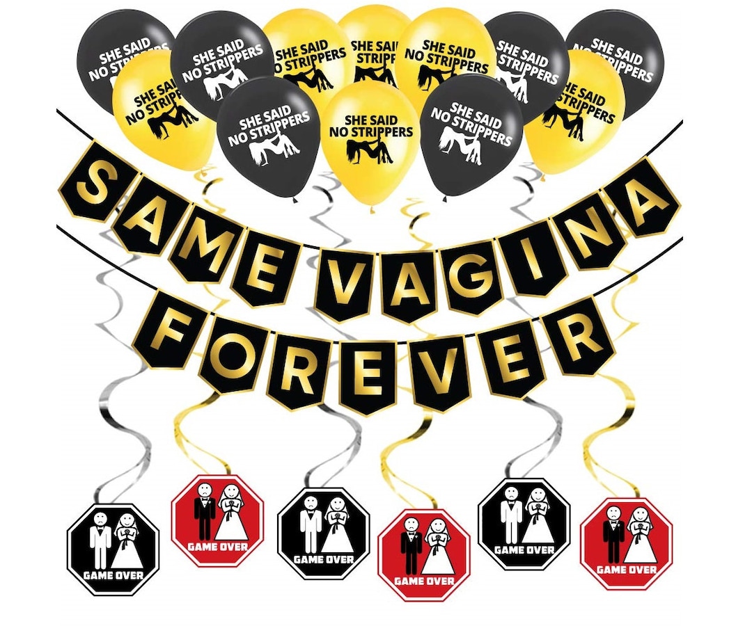 Bachelor Party Pack - Bachelor Party Decorations, Ideas, Supplies ...