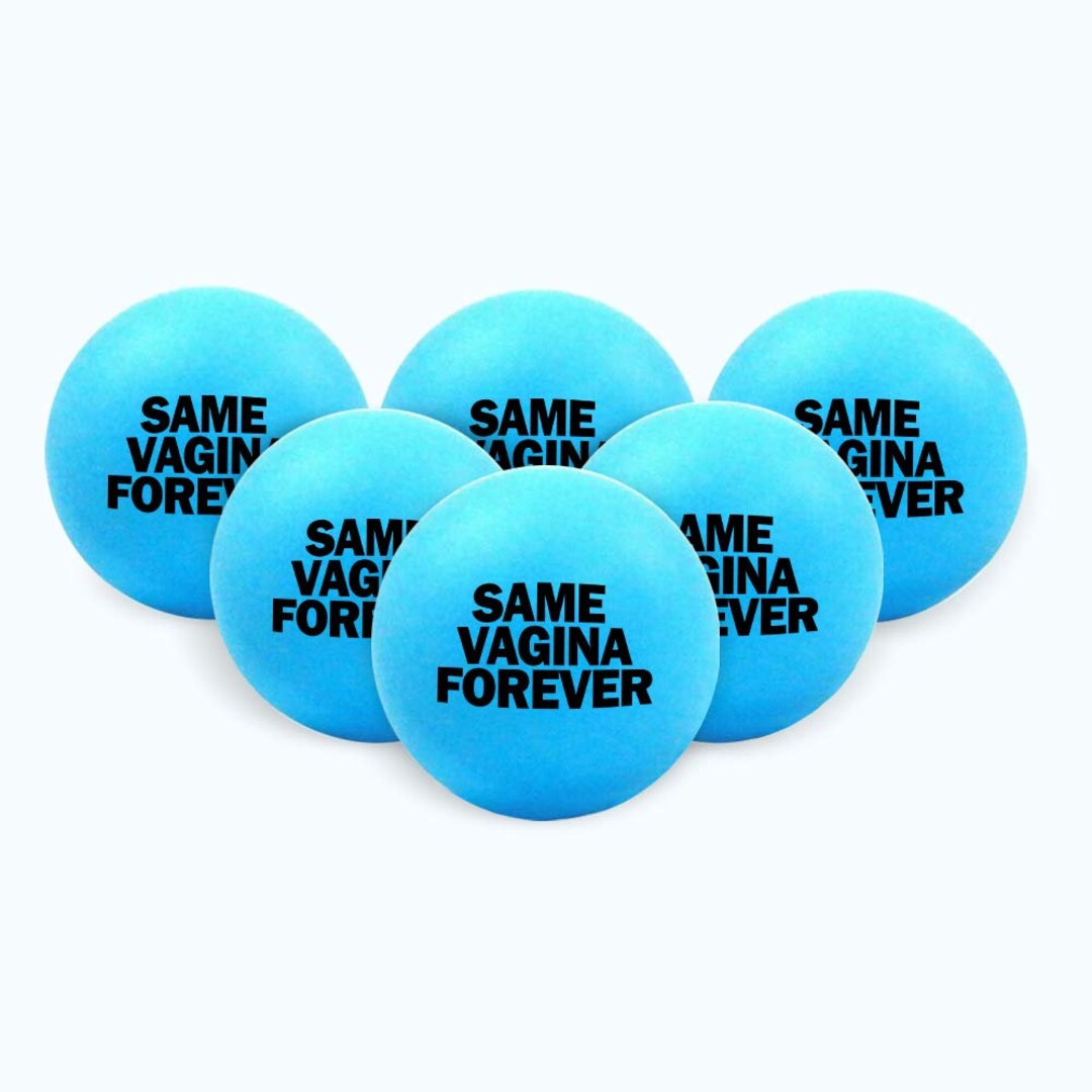 Bachelor Party Beer Pong Blue Balls – 6 Pack – Funny Stag Party ...