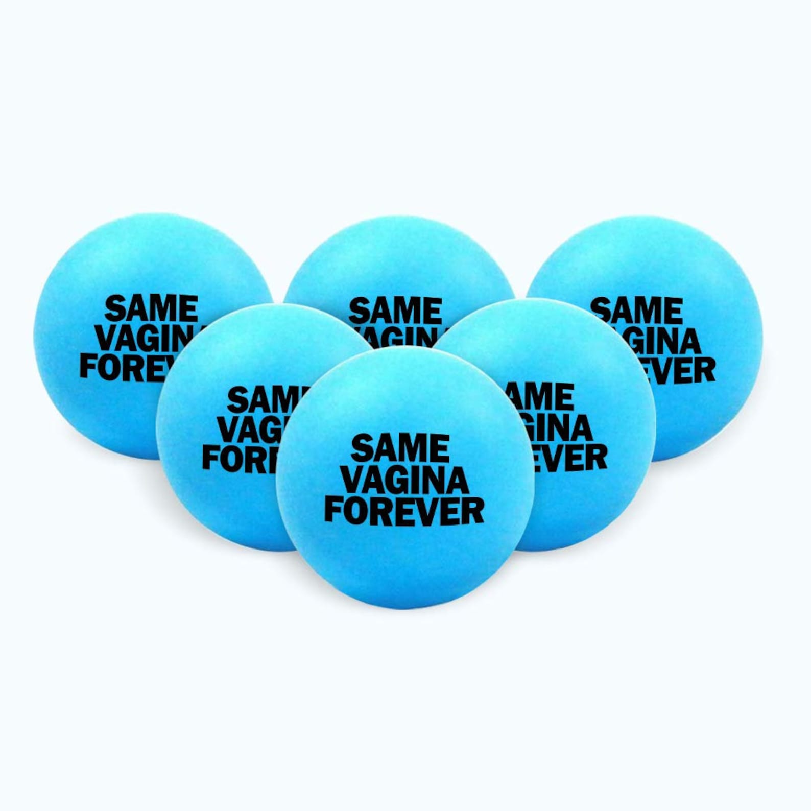 Bachelor Party Beer Pong Blue Balls – 6 Pack – Funny Stag Party ...
