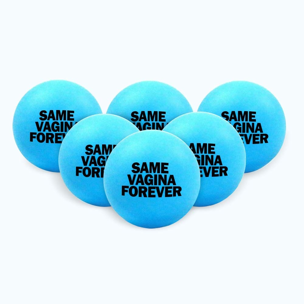 Bachelor Party Beer Pong Blue Balls – 6 Pack – Funny Stag Party ...