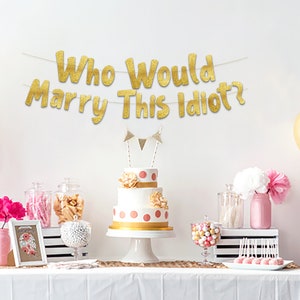 Hilarious Bachelor Party Banner – Funny Bachelor Party Decorations ...