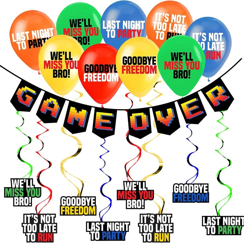 Gamer Party Decorations - Etsy