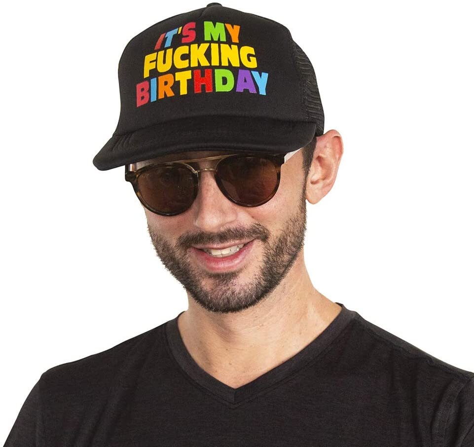 Funny Happy Birthday Hat Birthday Decorations 21st 30th - Etsy