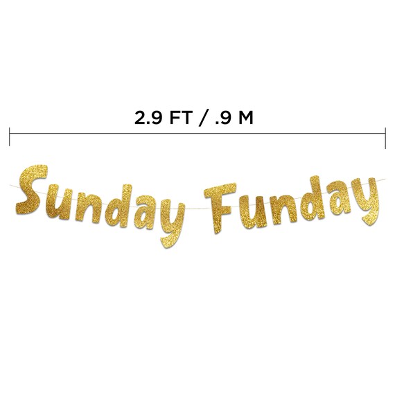 Happy Sunday Glitter