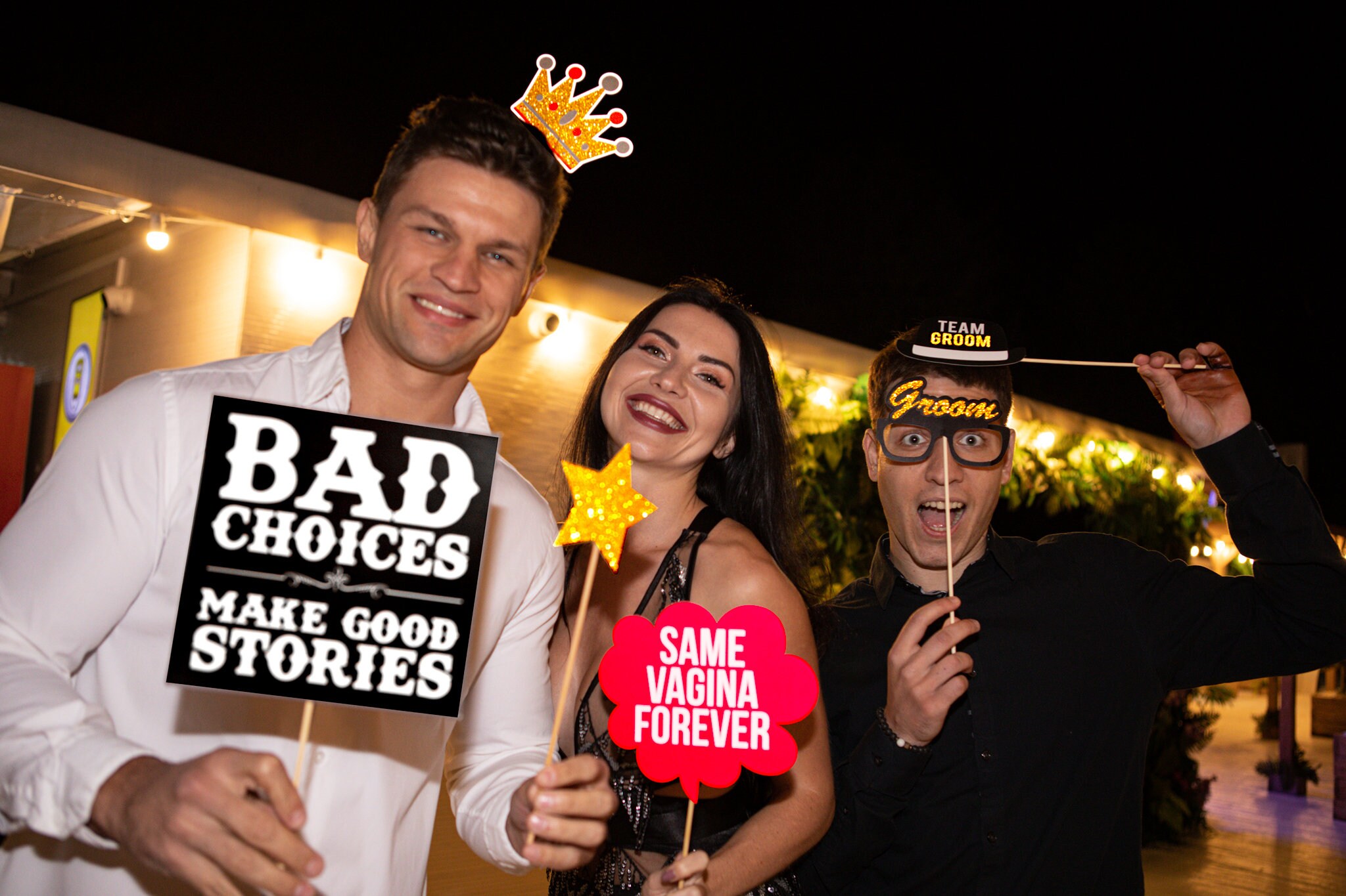 Bachelor Party Photo Booth Props 37 Pieces Funny Bachelor - Etsy