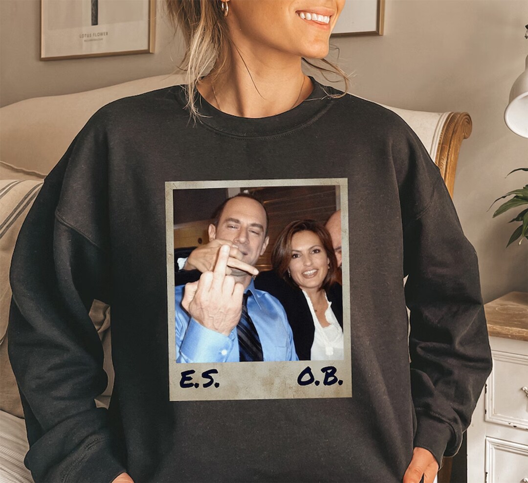Retro Comfort Elliot Stabler and Olivia Benson Shirt, Elliot and Olivia ...