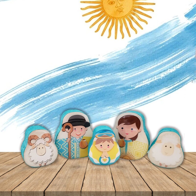 Cute Nativity Set - Etsy