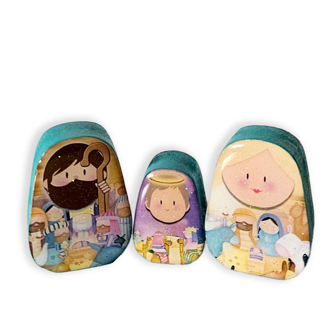 Nativity Set for Kids, First Christmas Ornament Baby, Catholic Gifts ...