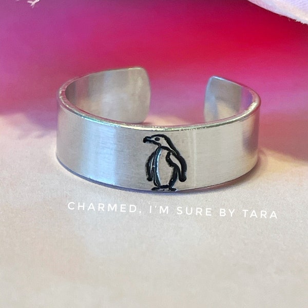Penguin Ring - Etsy