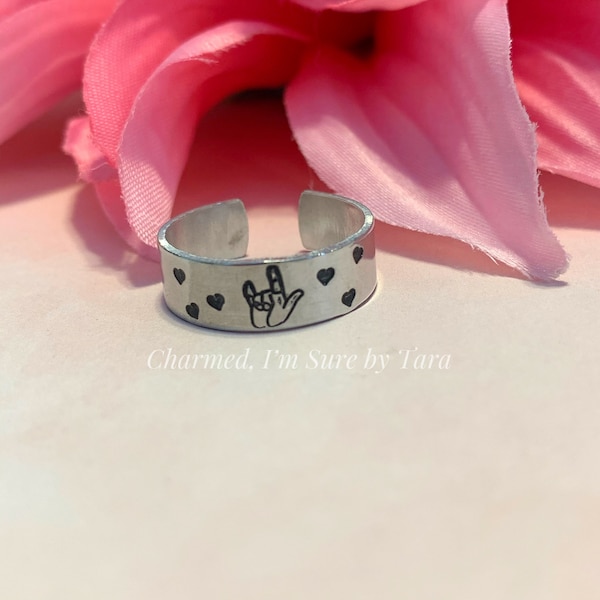 Asl Ring - Etsy