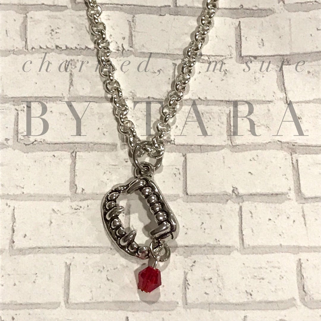 Vampire Fangs Charm Necklace With Swarovski Crystal - Etsy