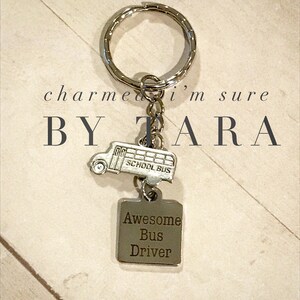 Awesome Bus Driver Keychain - Etsy