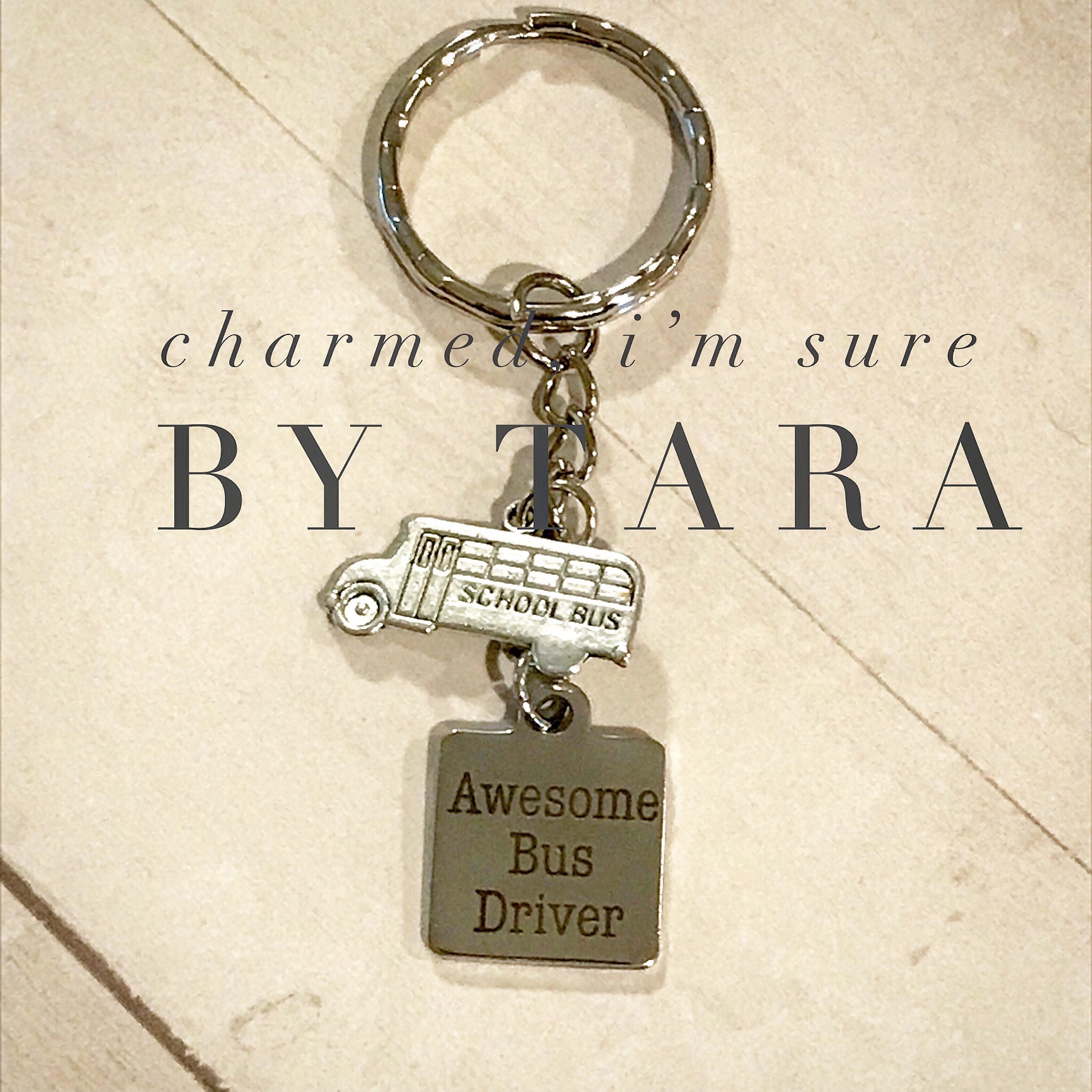 Awesome Bus Driver Keychain | Etsy