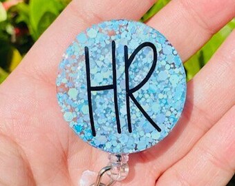 Human Resources Badge Holder - Etsy