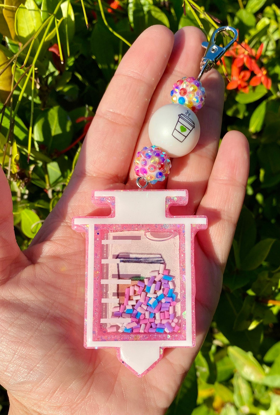 Syringe Beaded Keychain, Nurse Appreciation Gift, Nurse Gift, Vaccine ...