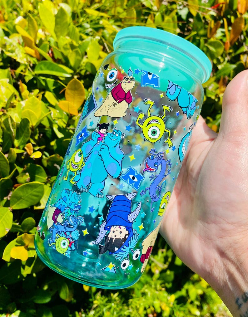 Monsters 16oz Ombre Plastic Tumbler, Cute Cup - Etsy