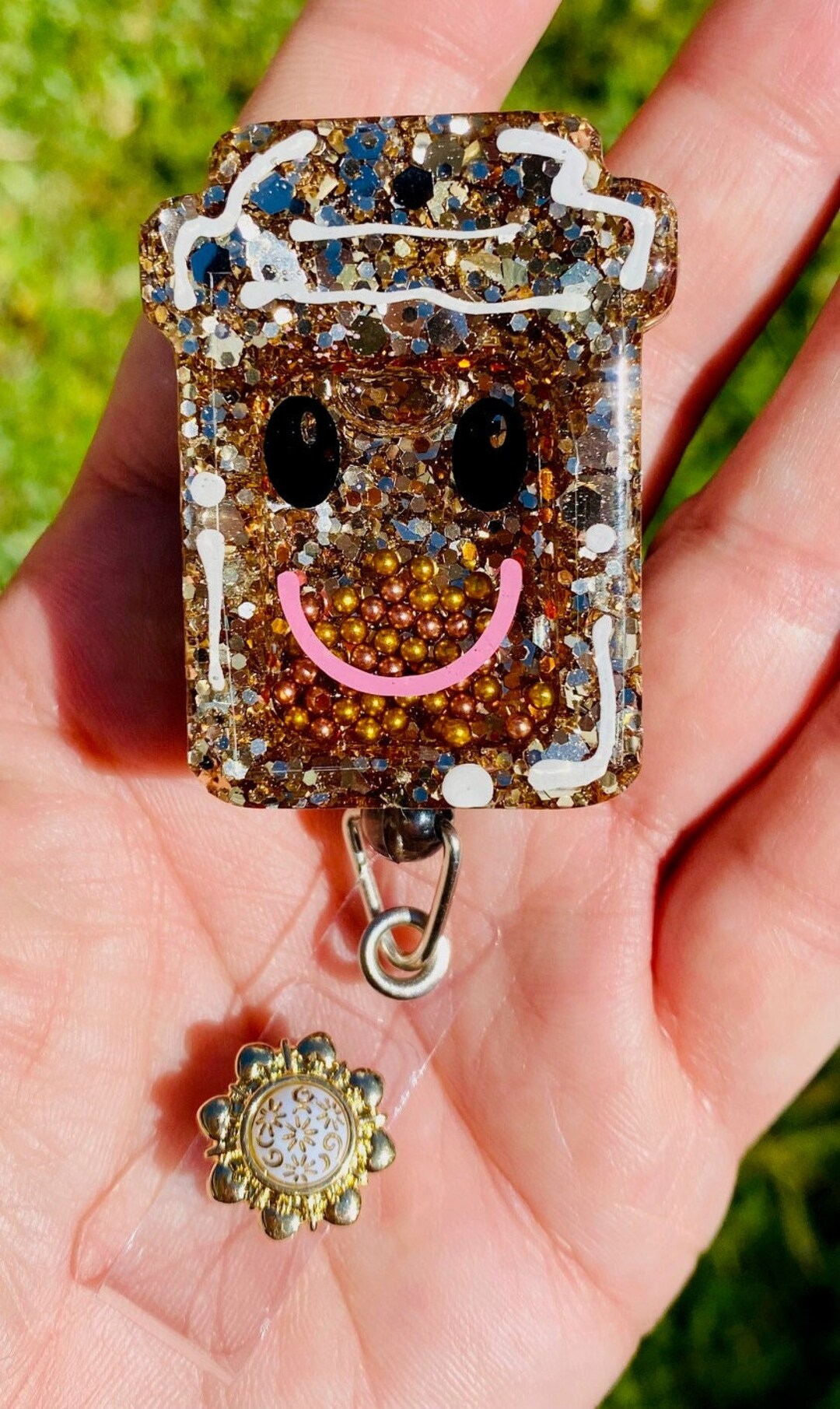 RX Bottle Shaker Badge Reel, Pill Bottle Badge Reel,pharmacist Shaker ...