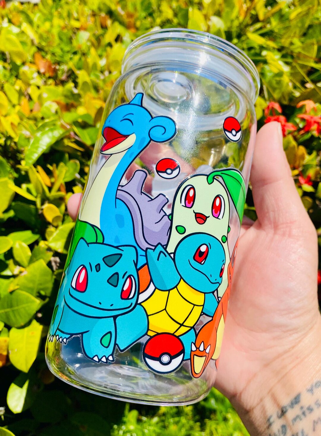 Little Monsters 16oz Plastic Tumbler, Monsters Plastic Cup, Cute Cups ...