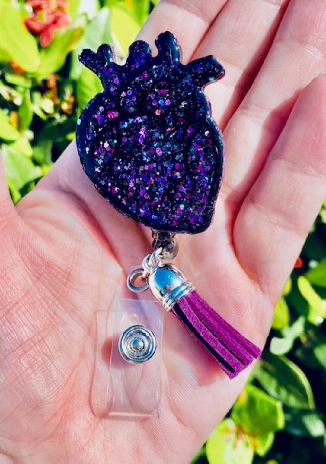 Anatomical Heart Flat Badge Reel,nurse Gift,nurse Badge Reel,medical ...