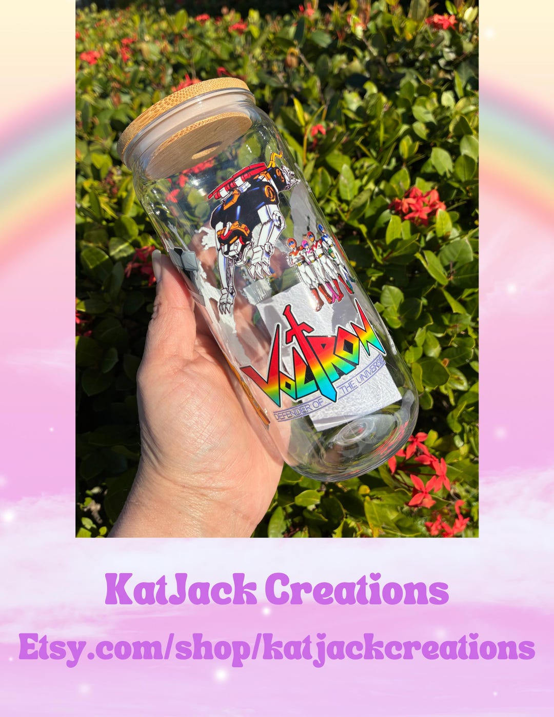 Voltron Robot 20oz Tumbler Cup, Theme Park Friendly - Etsy