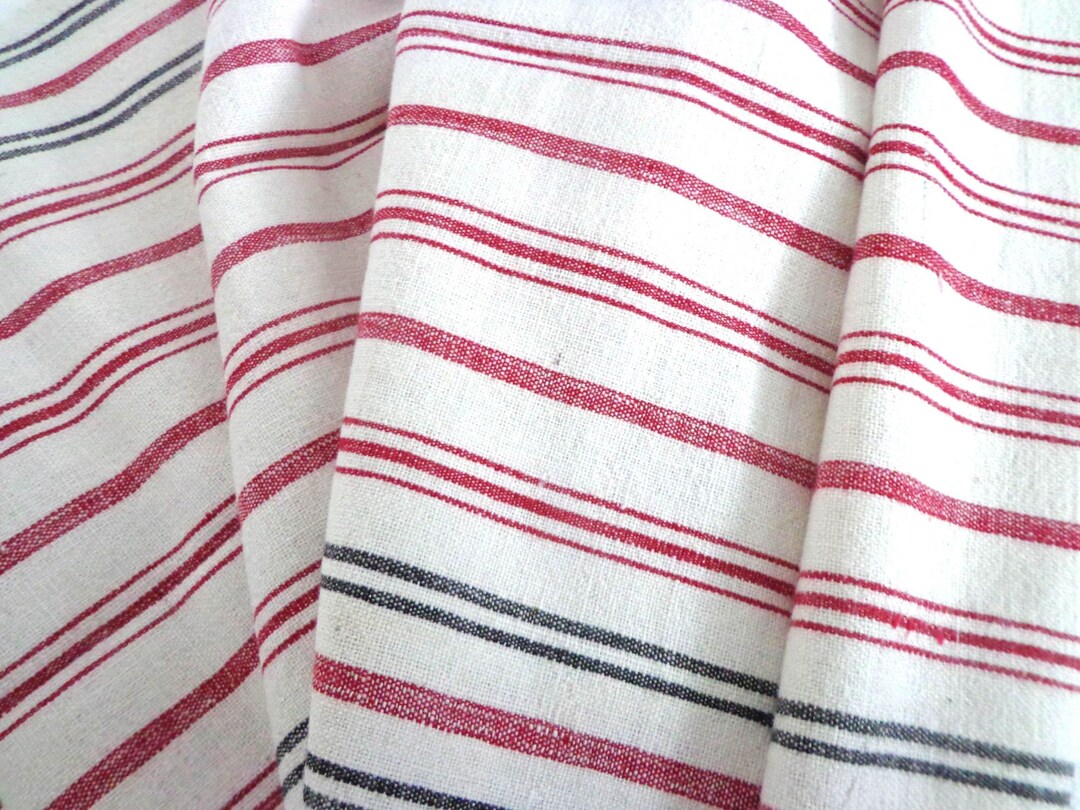 210 Cm. Vintage Hand Woven Cotton Fabric - Etsy